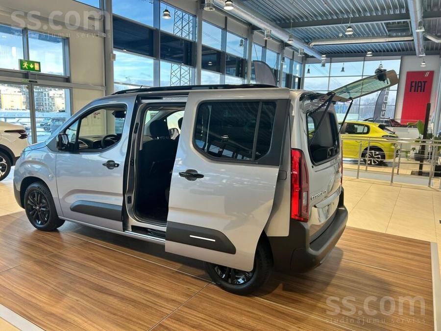 Pelēks Citroen Berlingo 2026 Rīga, ar dzinēja tilpumu 1.50 L un nobraukumu 10 tūkst. km par 33010 €, foto 5 vietnē AUTOMOTO.COM.LV