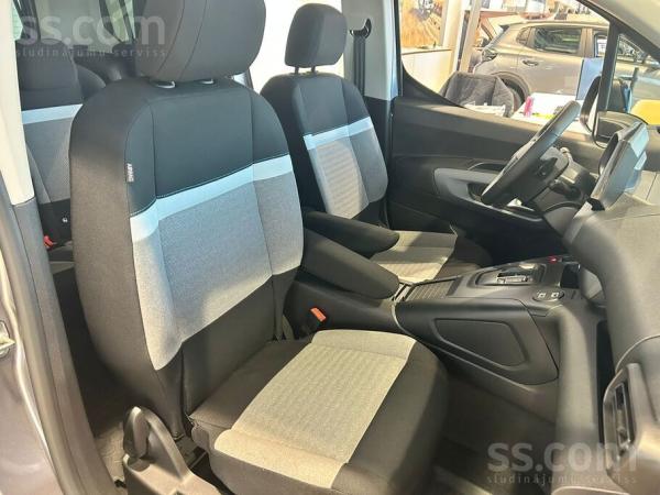 Grey Citroen Berlingo 2026 in Riga, with an engine capacity of 1.50 L and mileage of 10 thousand km for 33010 €, photo 10 on AUTOMOTO.COM.LV