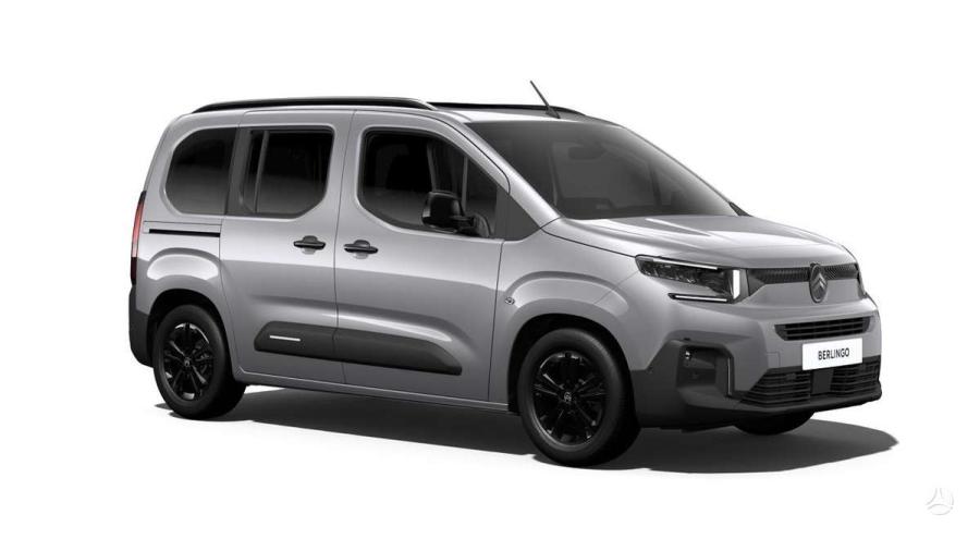 Pelēks Citroen Berlingo 2026 Šauļi, ar dzinēja tilpumu 1.50 L un nobraukumu 0 tūkst. km par 28990 €, foto 1 vietnē AUTOMOTO.COM.LV