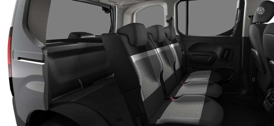 Pelēks Citroen Berlingo 2026 Šauļi, ar dzinēja tilpumu 1.50 L un nobraukumu 0 tūkst. km par 28990 €, foto 9 vietnē AUTOMOTO.COM.LV