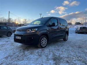 Grey Citroen Berlingo 2021 in Tallinn, with an engine capacity of 1.50 L and mileage of 106 thousand km for 10500 €, photo  on AUTOMOTO.COM.LV