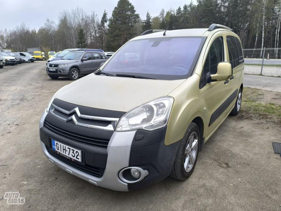 Grey Citroen Berlingo 2008 in Vilnius, with an engine capacity of 1.60 L and mileage of 204 thousand km for 2650 €, photo 1 on AUTOMOTO.COM.LV