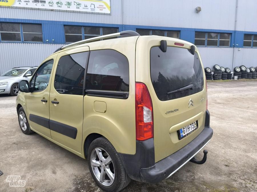 Grey Citroen Berlingo 2008 in Vilnius, with an engine capacity of 1.60 L and mileage of 204 thousand km for 2650 €, photo 6 on AUTOMOTO.COM.LV
