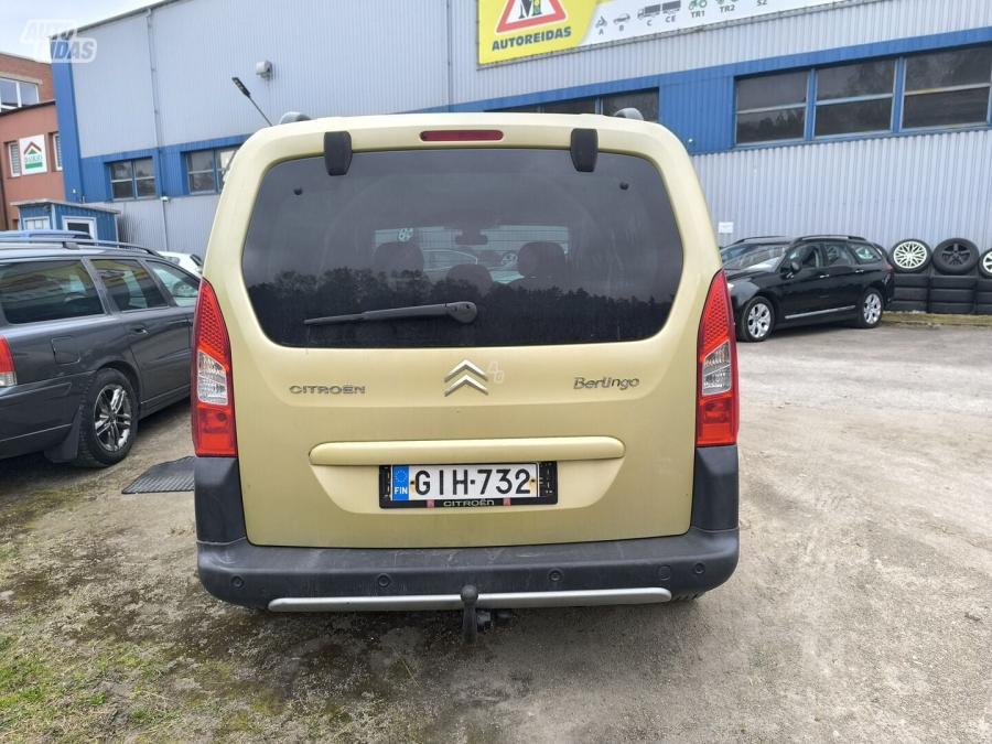 Grey Citroen Berlingo 2008 in Vilnius, with an engine capacity of 1.60 L and mileage of 204 thousand km for 2650 €, photo 7 on AUTOMOTO.COM.LV
