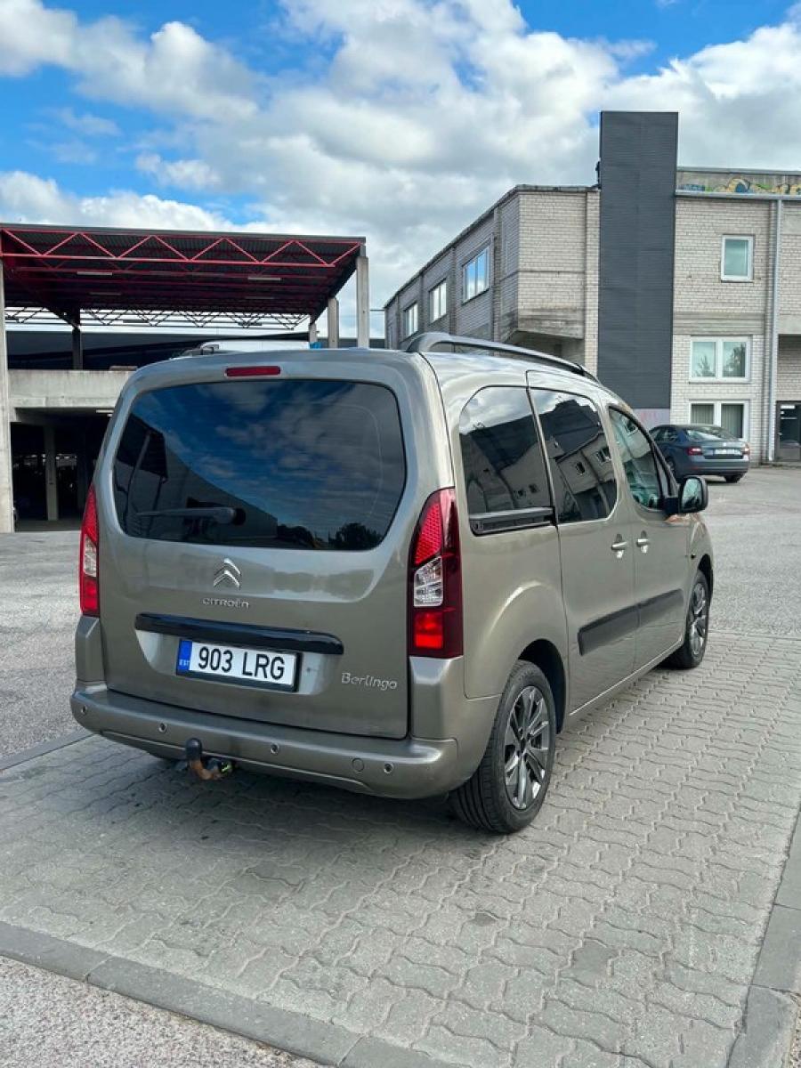 Grey Citroen Berlingo 2012 in Maardu, with an engine capacity of 1.60 L and mileage of 230 thousand km for 3800 €, photo 12 on AUTOMOTO.COM.LV