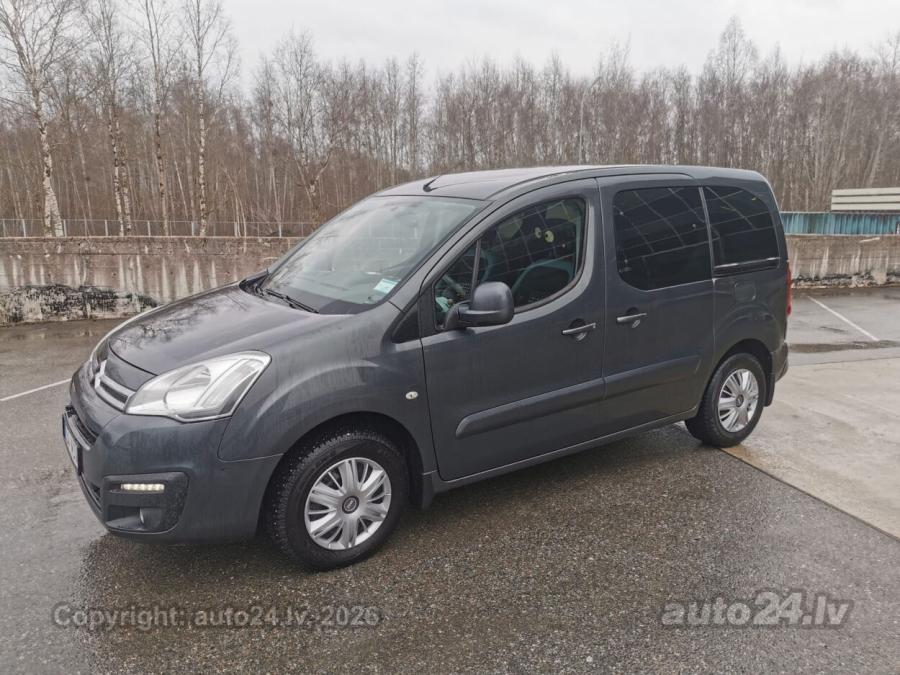 Grey Citroen Berlingo 2015 in Tallinn, with an engine capacity of 1.60 L and mileage of 201 thousand km for 7977 €, photo 1 on AUTOMOTO.COM.LV