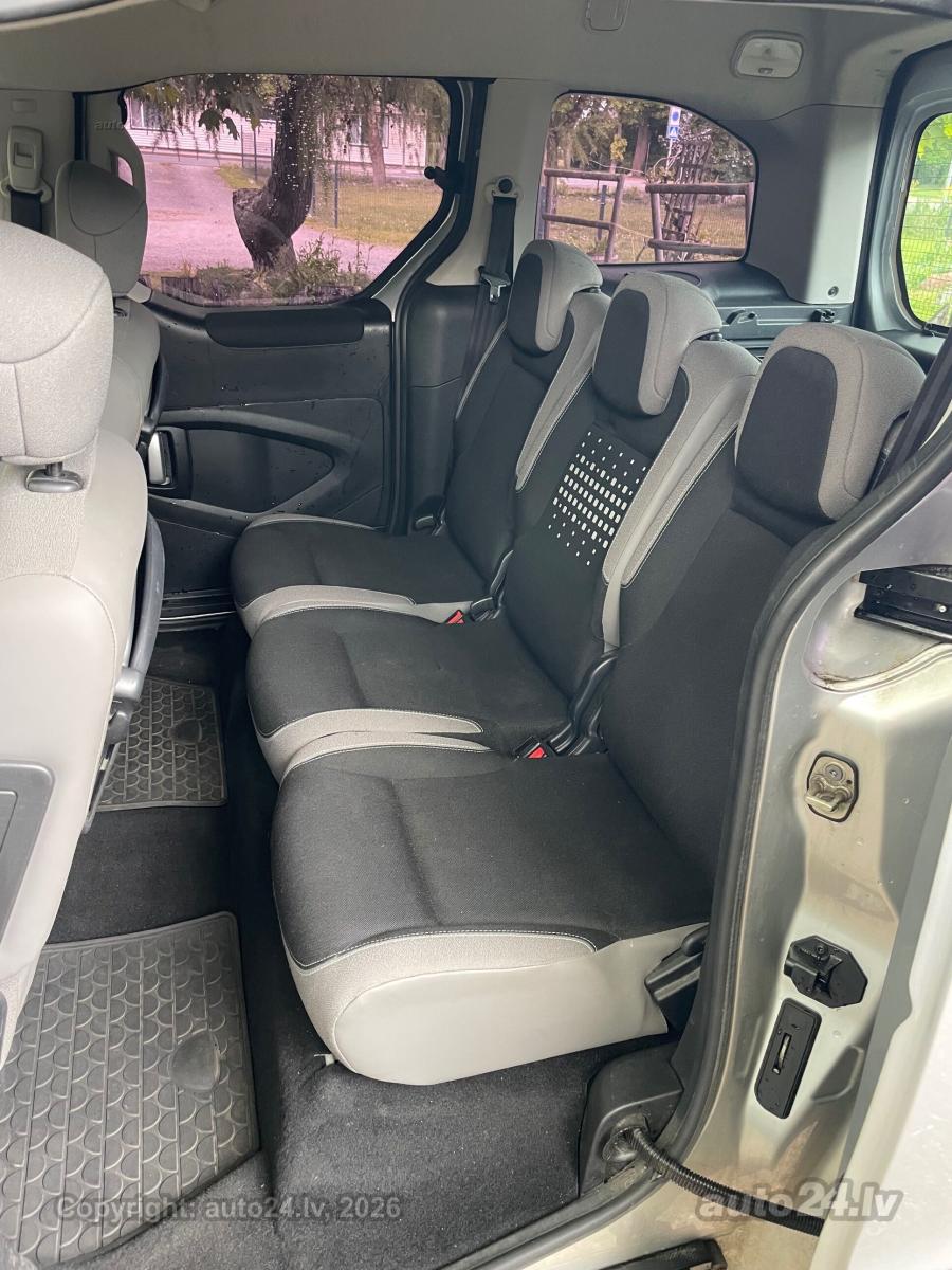 Grey Citroen Berlingo 2015 in Rakvere, with an engine capacity of 1.60 L and mileage of 224 thousand km for 6500 €, photo 14 on AUTOMOTO.COM.LV
