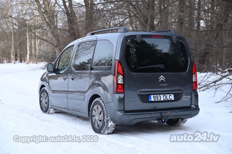 Grey Citroen Berlingo 2016 in Parnu, with an engine capacity of 1.60 L and mileage of 252 thousand km for 6500 €, photo 6 on AUTOMOTO.COM.LV