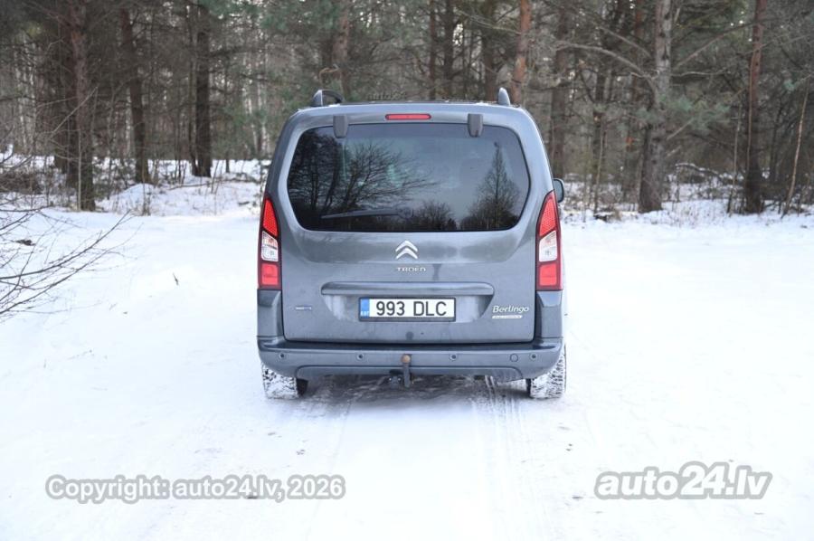 Grey Citroen Berlingo 2016 in Parnu, with an engine capacity of 1.60 L and mileage of 252 thousand km for 6500 €, photo 8 on AUTOMOTO.COM.LV