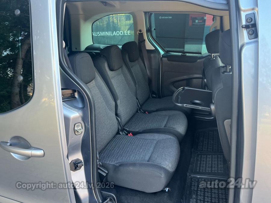 Pelēks Citroen Berlingo 2016 Tallina, ar dzinēja tilpumu 1.60 L un nobraukumu 133 tūkst. km par 5990 €, foto 14 vietnē AUTOMOTO.COM.LV