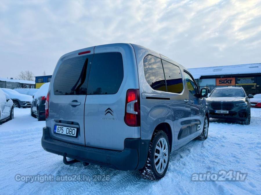 Pelēks Citroen Berlingo 2019 Tartu, ar dzinēja tilpumu 1.50 L un nobraukumu 172 tūkst. km par 10990 €, foto 9 vietnē AUTOMOTO.COM.LV