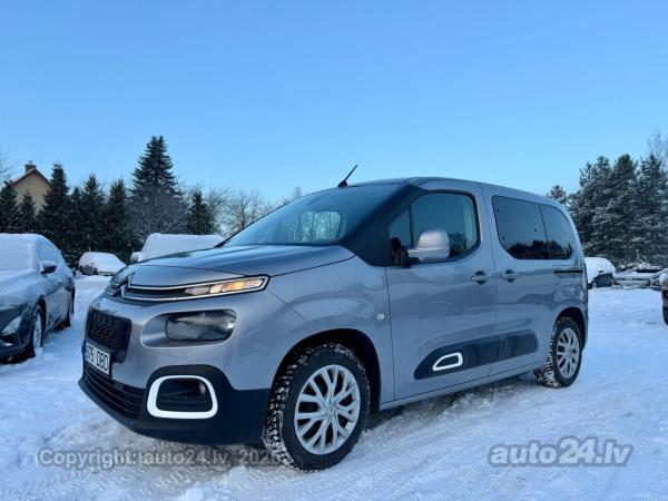 Grey Citroen Berlingo 2019 in Tartu, with an engine capacity of 1.50 L and mileage of 172 thousand km for 10990 €, photo 6 on AUTOMOTO.COM.LV