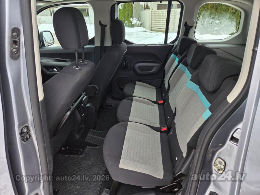 Pelēks Citroen Berlingo 2019 Tallina, ar dzinēja tilpumu 1.50 L un nobraukumu 220 tūkst. km par 8500 €, foto 5 vietnē AUTOMOTO.COM.LV