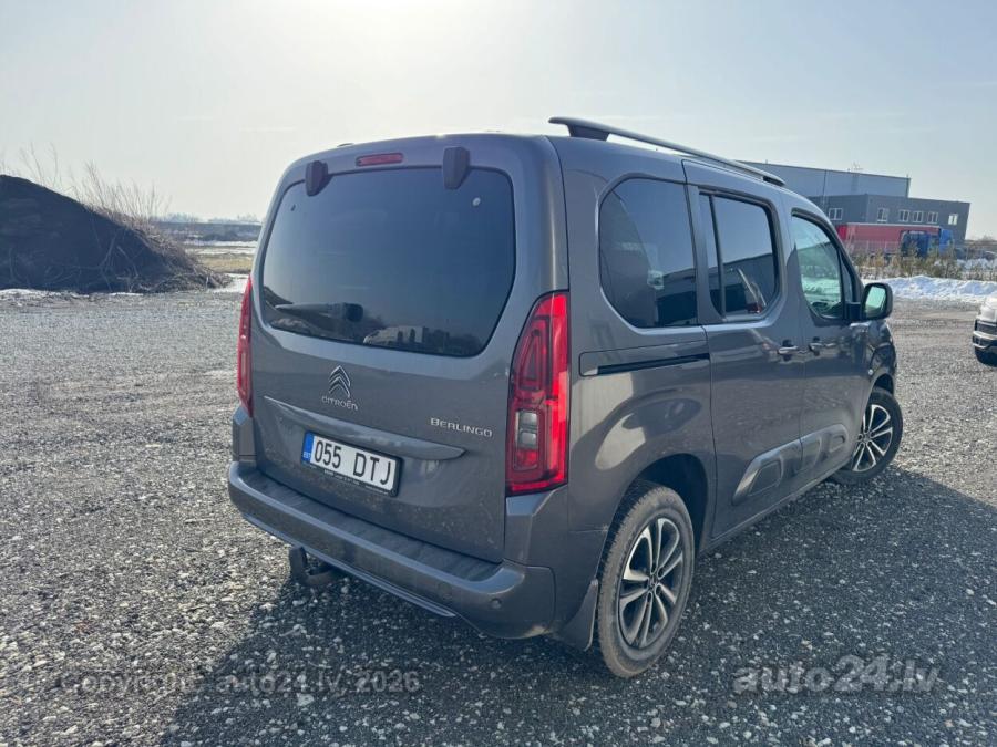 Pelēks Citroen Berlingo 2019 Tallina, ar dzinēja tilpumu 1.50 L un nobraukumu 205 tūkst. km par 14800 €, foto 5 vietnē AUTOMOTO.COM.LV