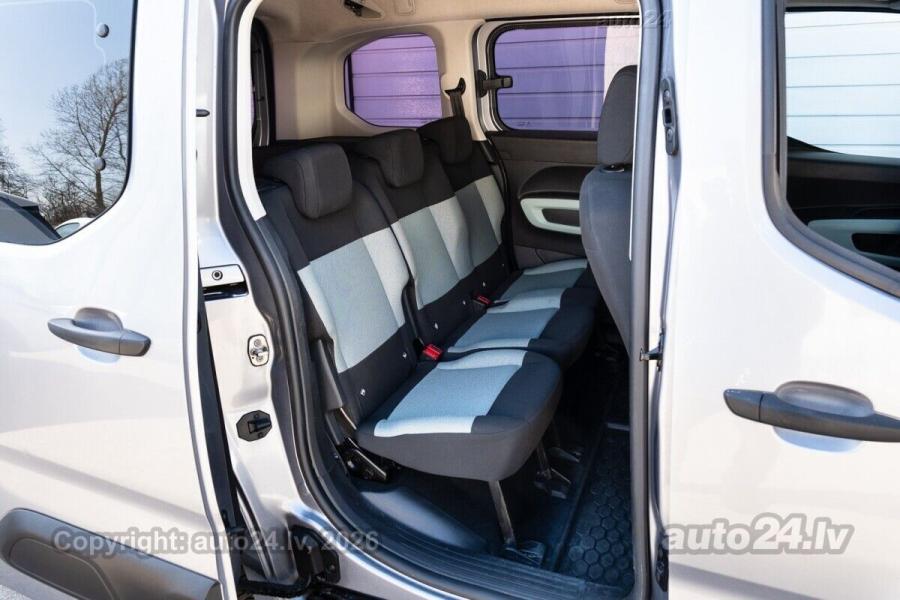 Pelēks Citroen Berlingo 2019 Rīga, ar dzinēja tilpumu 1.50 L un nobraukumu 174 tūkst. km par 9428 €, foto 8 vietnē AUTOMOTO.COM.LV
