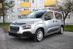 Pelēks Citroen Berlingo 2019 Tallina, ar dzinēja tilpumu 1.50 L un nobraukumu 153 tūkst. km par 8790 €, foto  vietnē AUTOMOTO.COM.LV