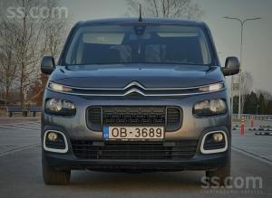 Pelēks Citroen Berlingo 2019 Jelgava, ar dzinēja tilpumu 1.50 L un nobraukumu 254 tūkst. km par 6900 €, foto 4 vietnē AUTOMOTO.COM.LV