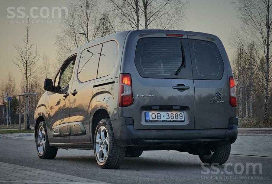 Pelēks Citroen Berlingo 2019 Jelgava, ar dzinēja tilpumu 1.50 L un nobraukumu 254 tūkst. km par 6900 €, foto 6 vietnē AUTOMOTO.COM.LV