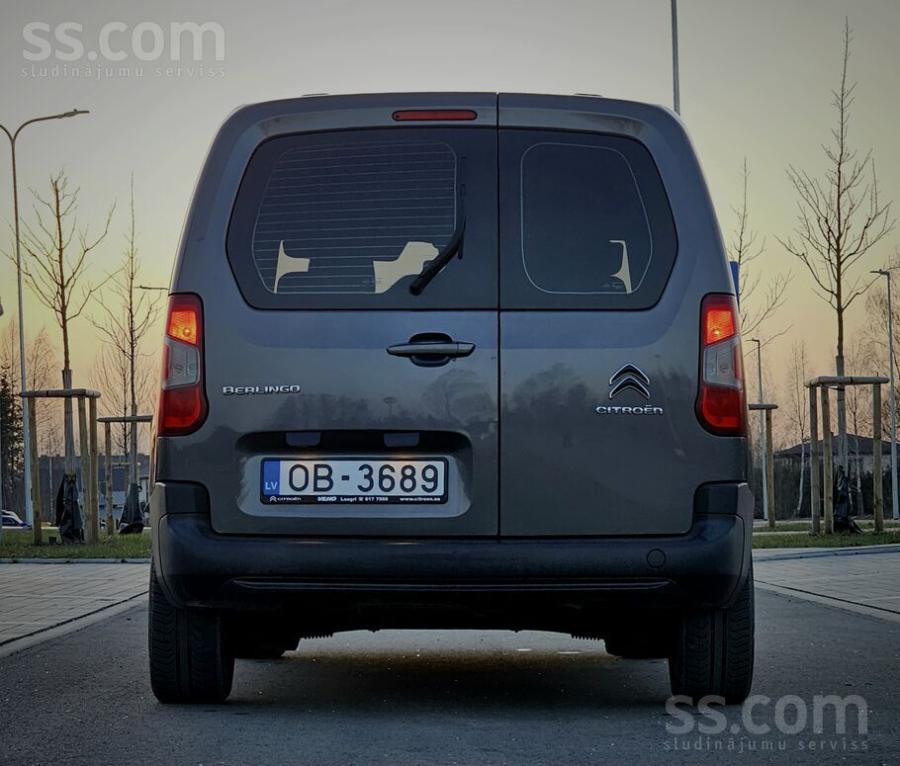 Pelēks Citroen Berlingo 2019 Jelgava, ar dzinēja tilpumu 1.50 L un nobraukumu 254 tūkst. km par 6900 €, foto 7 vietnē AUTOMOTO.COM.LV