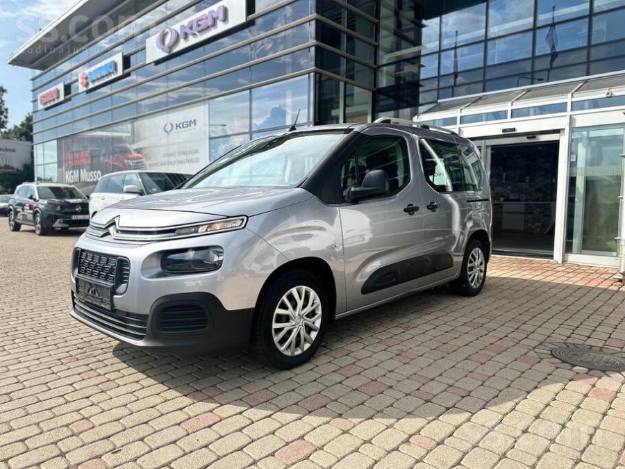 Pelēks Citroen Berlingo 2019 Rīga, ar dzinēja tilpumu 1.50 L un nobraukumu 167 tūkst. km par 9400 €, foto 1 vietnē AUTOMOTO.COM.LV