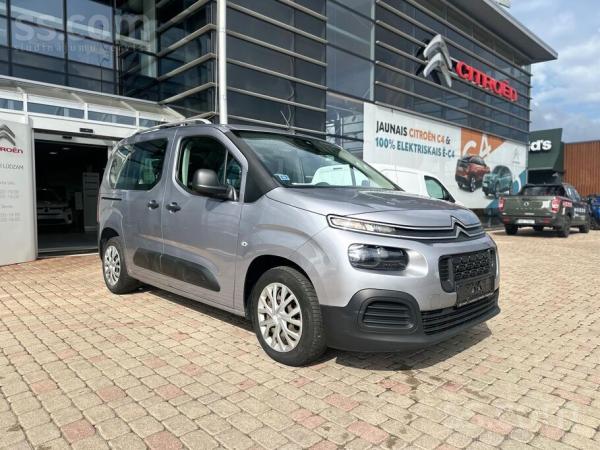 Grey Citroen Berlingo 2019 in Riga, with an engine capacity of 1.50 L and mileage of 167 thousand km for 9400 €, photo 3 on AUTOMOTO.COM.LV