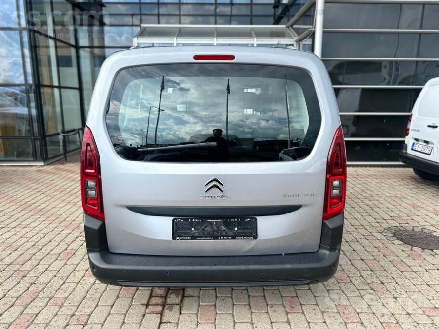 Pelēks Citroen Berlingo 2019 Rīga, ar dzinēja tilpumu 1.50 L un nobraukumu 167 tūkst. km par 9400 €, foto 6 vietnē AUTOMOTO.COM.LV