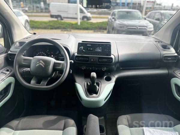 Grey Citroen Berlingo 2019 in Riga, with an engine capacity of 1.50 L and mileage of 167 thousand km for 9400 €, photo 10 on AUTOMOTO.COM.LV