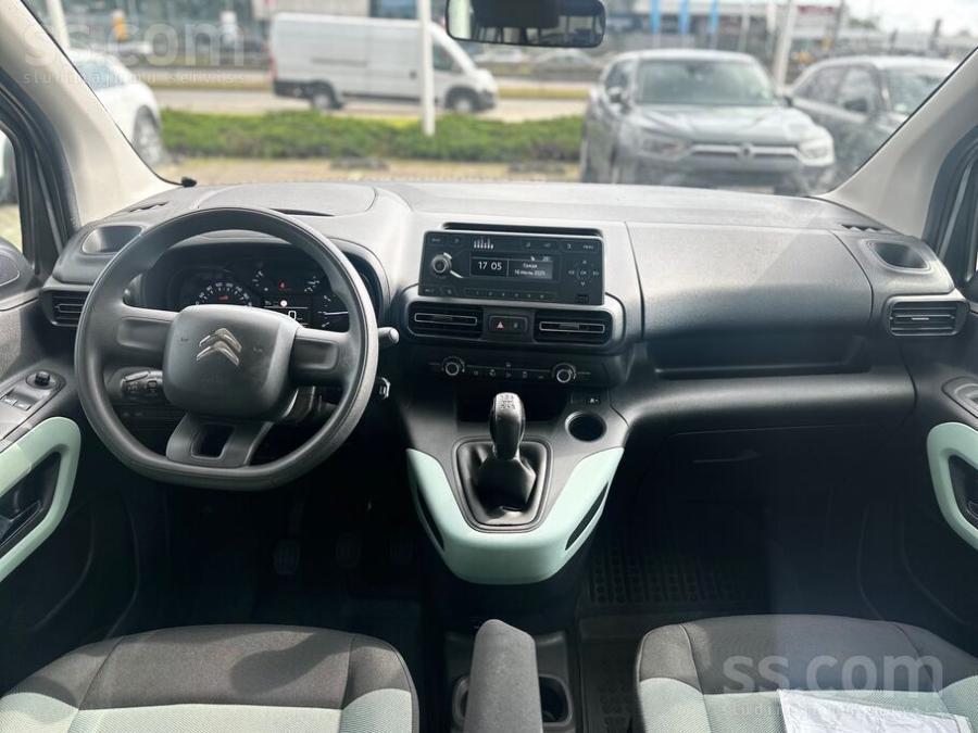 Pelēks Citroen Berlingo 2019 Rīga, ar dzinēja tilpumu 1.50 L un nobraukumu 167 tūkst. km par 9400 €, foto 11 vietnē AUTOMOTO.COM.LV
