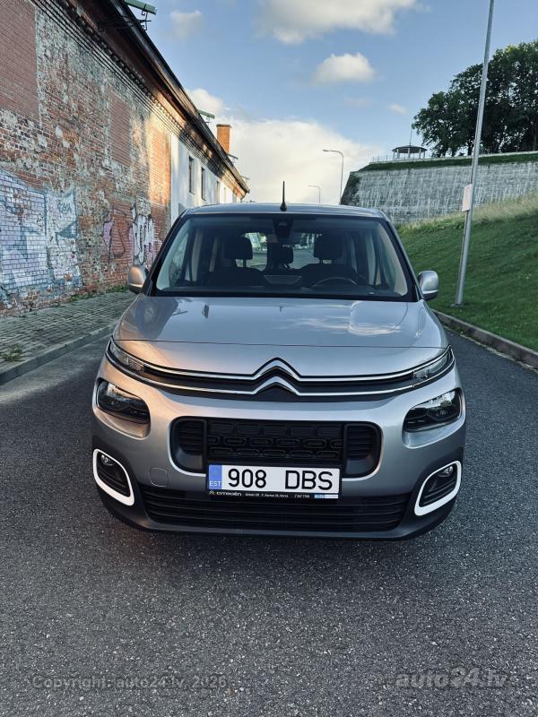 Grey Citroen Berlingo 2019 in Tallinn, with an engine capacity of 1.20 L and mileage of 60 thousand km for 13900 €, photo 3 on AUTOMOTO.COM.LV