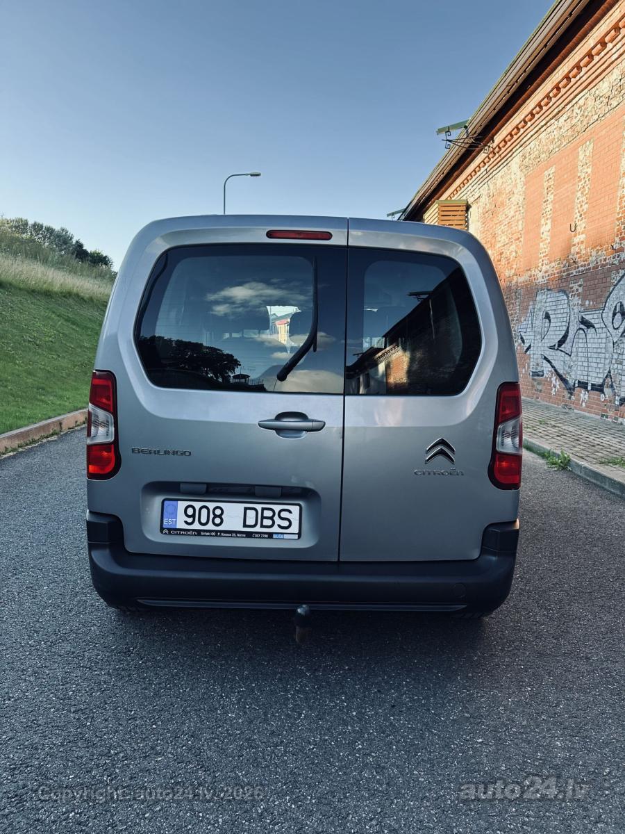 Grey Citroen Berlingo 2019 in Tallinn, with an engine capacity of 1.20 L and mileage of 60 thousand km for 13900 €, photo 6 on AUTOMOTO.COM.LV