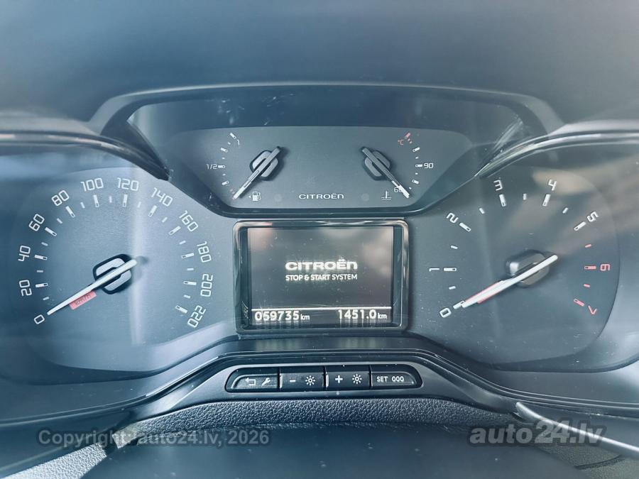 Grey Citroen Berlingo 2019 in Tallinn, with an engine capacity of 1.20 L and mileage of 60 thousand km for 13900 €, photo 15 on AUTOMOTO.COM.LV