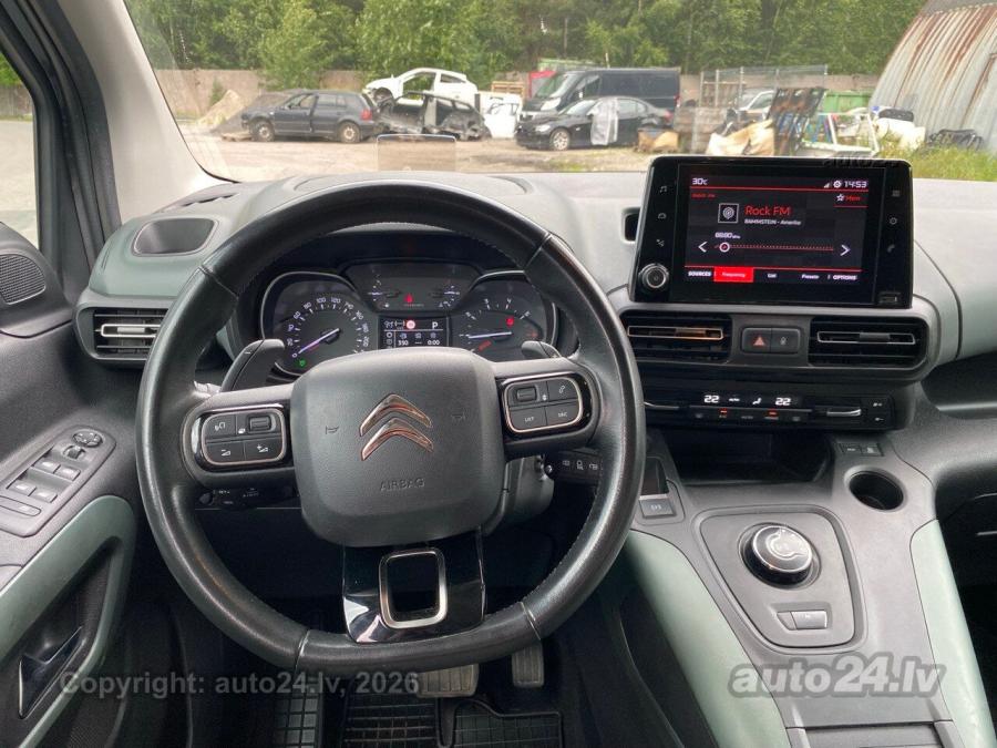 Серый Ситроен Берлинго 2019 в Таллин, объемом двигателя 1.50 л и пробегом 251 тыс. км за 8900 €, фото 12 на AUTOMOTO.COM.LV