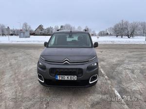 Grey Citroen Berlingo 2020 in Tallinn, with an engine capacity of 1.50 L and mileage of 64 thousand km for 17800 €, photo 2 on AUTOMOTO.COM.LV