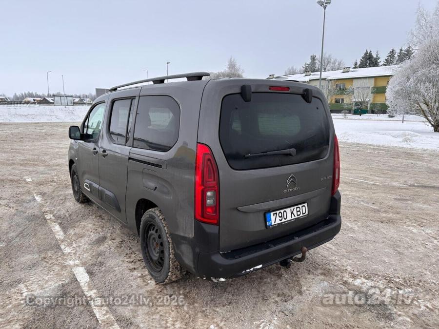 Grey Citroen Berlingo 2020 in Tallinn, with an engine capacity of 1.50 L and mileage of 64 thousand km for 17800 €, photo 6 on AUTOMOTO.COM.LV
