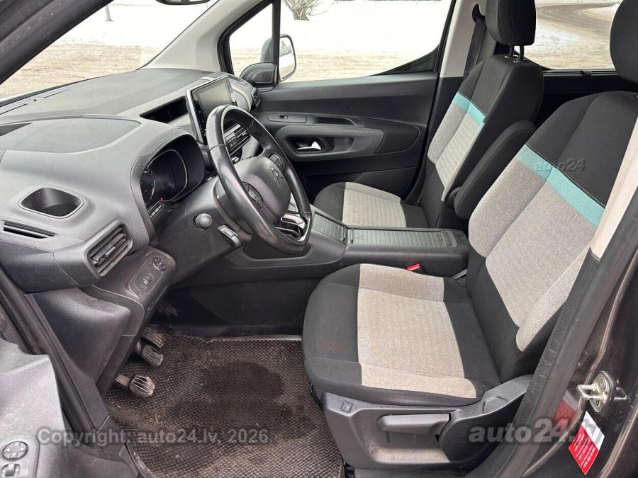 Grey Citroen Berlingo 2020 in Tallinn, with an engine capacity of 1.50 L and mileage of 64 thousand km for 17800 €, photo 8 on AUTOMOTO.COM.LV