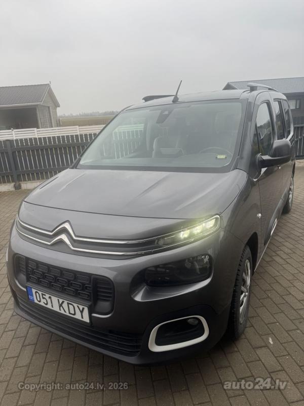 Grey Citroen Berlingo 2020 in Tallinn, with an engine capacity of 1.50 L and mileage of 114 thousand km for 13000 €, photo 2 on AUTOMOTO.COM.LV