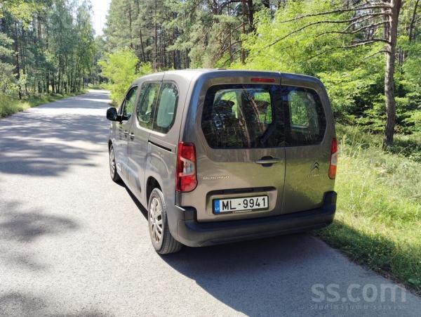 Pelēks Citroen Berlingo 2020 Jūrmala, ar dzinēja tilpumu 1.20 L un nobraukumu 139 tūkst. km par 8600 €, foto 2 vietnē AUTOMOTO.COM.LV