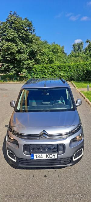 Grey Citroen Berlingo 2020 in Tallinn, with an engine capacity of 1.50 L and mileage of 90 thousand km for 14500 €, photo 3 on AUTOMOTO.COM.LV