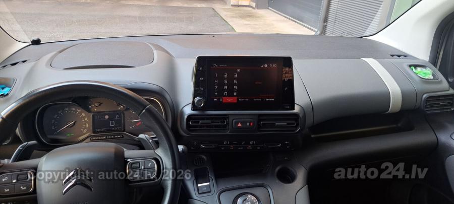 Grey Citroen Berlingo 2020 in Tallinn, with an engine capacity of 1.50 L and mileage of 90 thousand km for 14500 €, photo 13 on AUTOMOTO.COM.LV