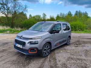 Grey Citroen Berlingo 2021 in Tallinn, with an engine capacity of 1.50 L and mileage of 56 thousand km for 19000 €, photo  on AUTOMOTO.COM.LV