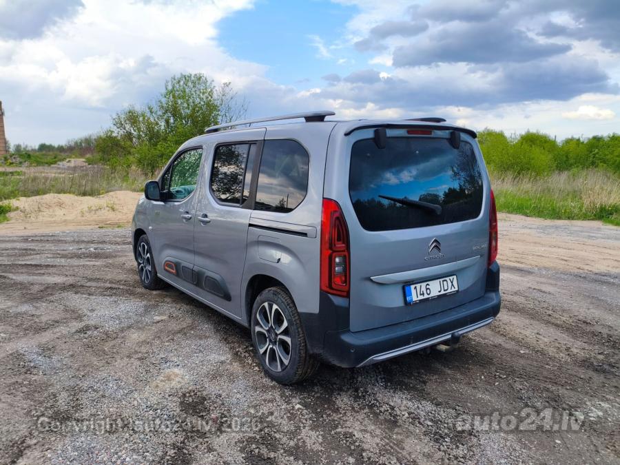 Pelēks Citroen Berlingo 2021 Tallina, ar dzinēja tilpumu 1.50 L un nobraukumu 56 tūkst. km par 19000 €, foto 6 vietnē AUTOMOTO.COM.LV