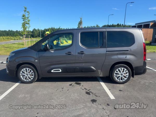 Grey Citroen Berlingo 2022 in Tallinn, with an engine capacity of 1.50 L and mileage of 117 thousand km for 15950 €, photo 2 on AUTOMOTO.COM.LV