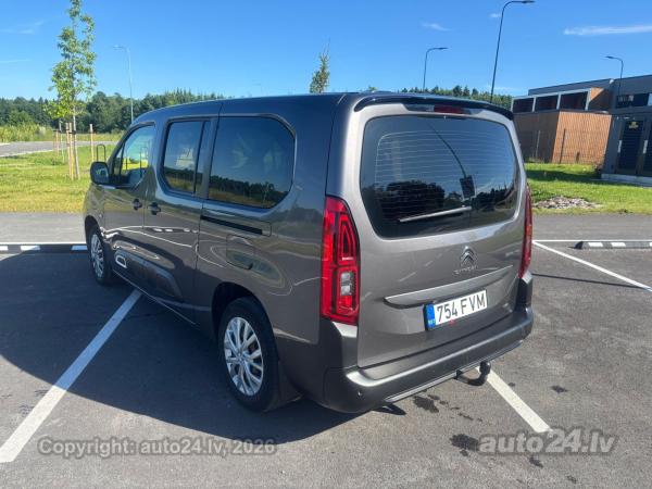 Grey Citroen Berlingo 2022 in Tallinn, with an engine capacity of 1.50 L and mileage of 117 thousand km for 15950 €, photo 3 on AUTOMOTO.COM.LV