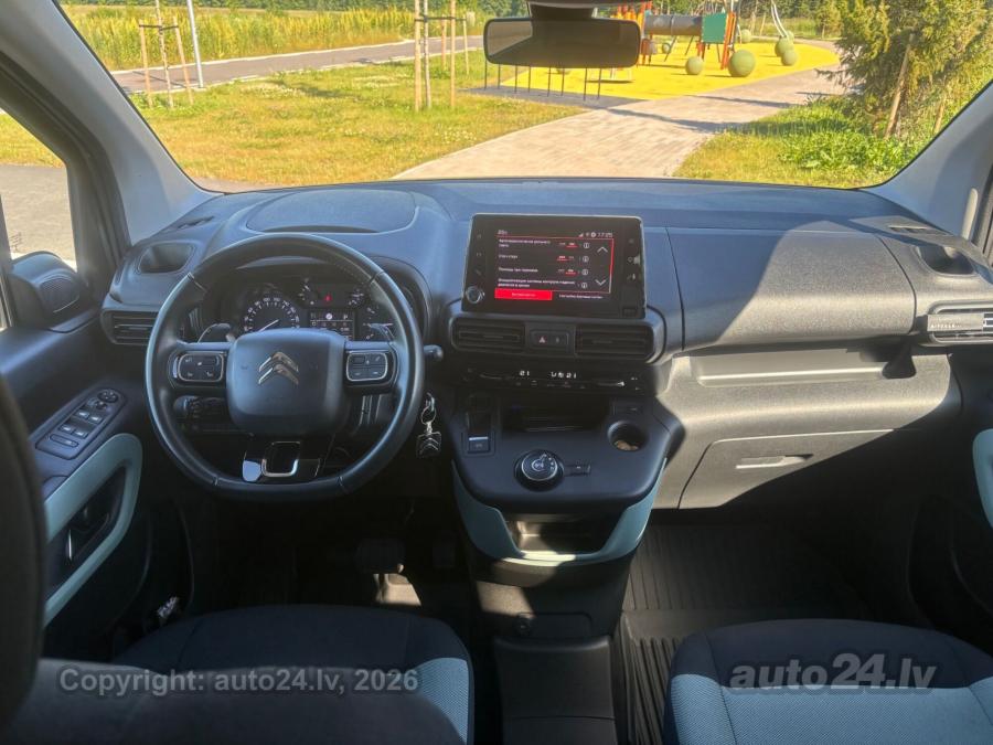 Grey Citroen Berlingo 2022 in Tallinn, with an engine capacity of 1.50 L and mileage of 117 thousand km for 15950 €, photo 14 on AUTOMOTO.COM.LV