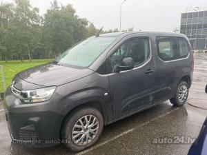 Grey Citroen Berlingo 2024 in Tallinn, with an engine capacity of 1.50 L and mileage of 28 thousand km for 18450 €, photo 3 on AUTOMOTO.COM.LV