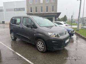 Grey Citroen Berlingo 2024 in Tallinn, with an engine capacity of 1.50 L and mileage of 28 thousand km for 18450 €, photo 4 on AUTOMOTO.COM.LV