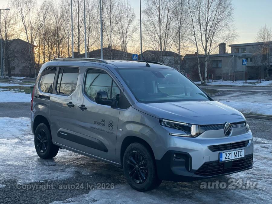 Pelēks Citroen Berlingo 2025 Jehvi, ar dzinēja tilpumu 1.50 L un nobraukumu 7 tūkst. km par 25900 €, foto 4 vietnē AUTOMOTO.COM.LV
