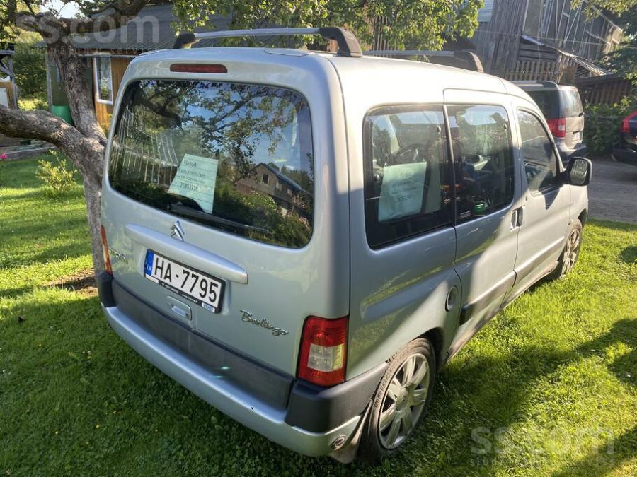 Citroen Berlingo 2008 Alūksne, ar dzinēja tilpumu 1.60 L un nobraukumu 281 tūkst. km par 1500 €, foto 2 vietnē AUTOMOTO.COM.LV