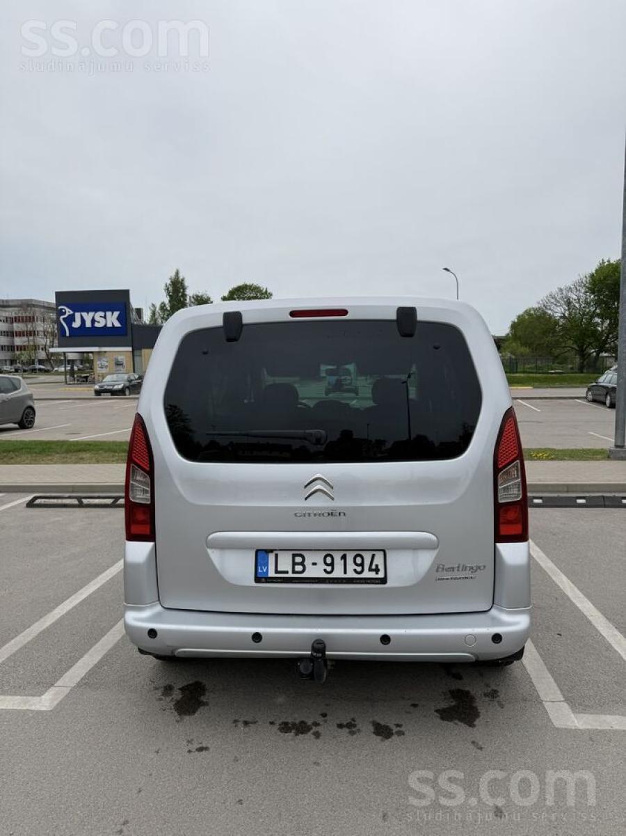 Citroen Berlingo 2018 Rīga, ar dzinēja tilpumu 1.60 L un nobraukumu 135 tūkst. km par 6500 €, foto 6 vietnē AUTOMOTO.COM.LV