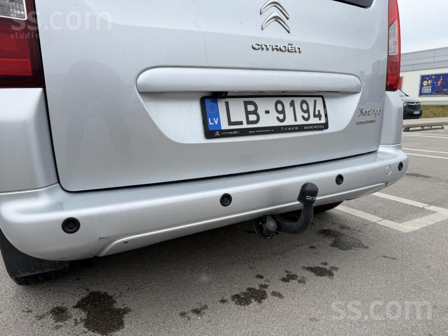 Citroen Berlingo 2018 Rīga, ar dzinēja tilpumu 1.60 L un nobraukumu 135 tūkst. km par 6500 €, foto 9 vietnē AUTOMOTO.COM.LV